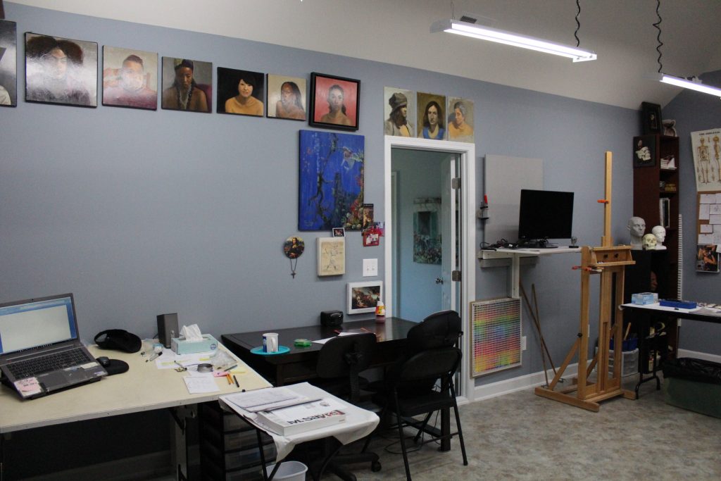 Art Studio Photos | Al Torres, Artist